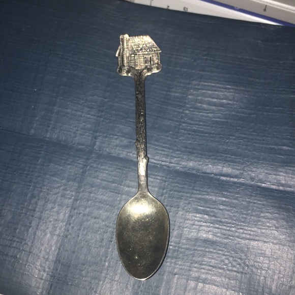 Towle | Kitchen | Towels Log Cabin Silverplate Spoon 2 Sided | Poshmark